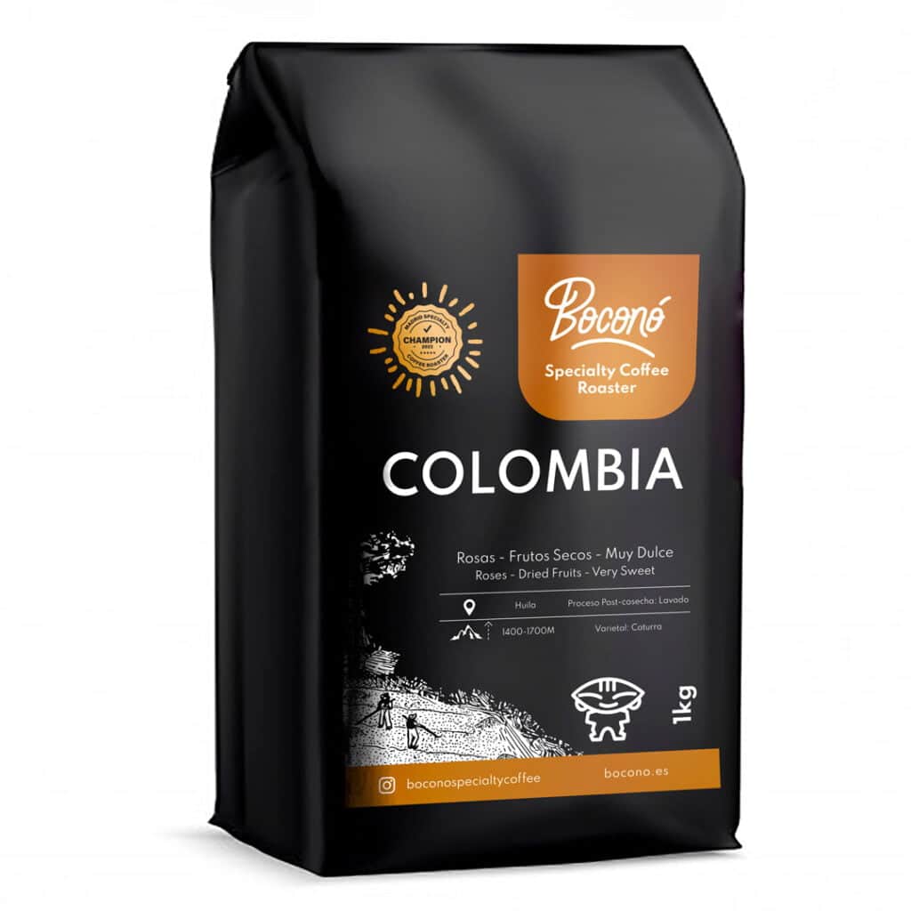 Boconó Specialty Coffee - Café de Colombia Caturra en grano 1Kg